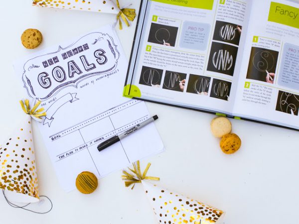 Free Printable New Years Goals Sheet – Canary Jane