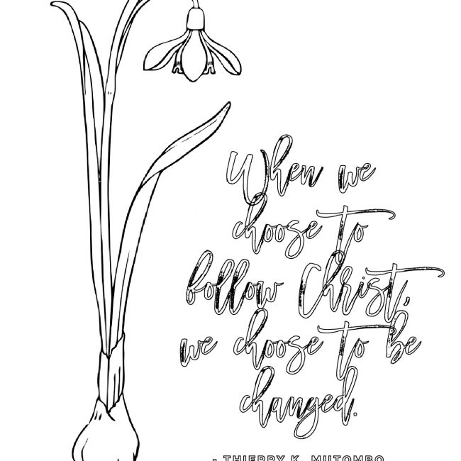 General Conference Quotes Coloring Pages & Printables – APRIL 2021 ...